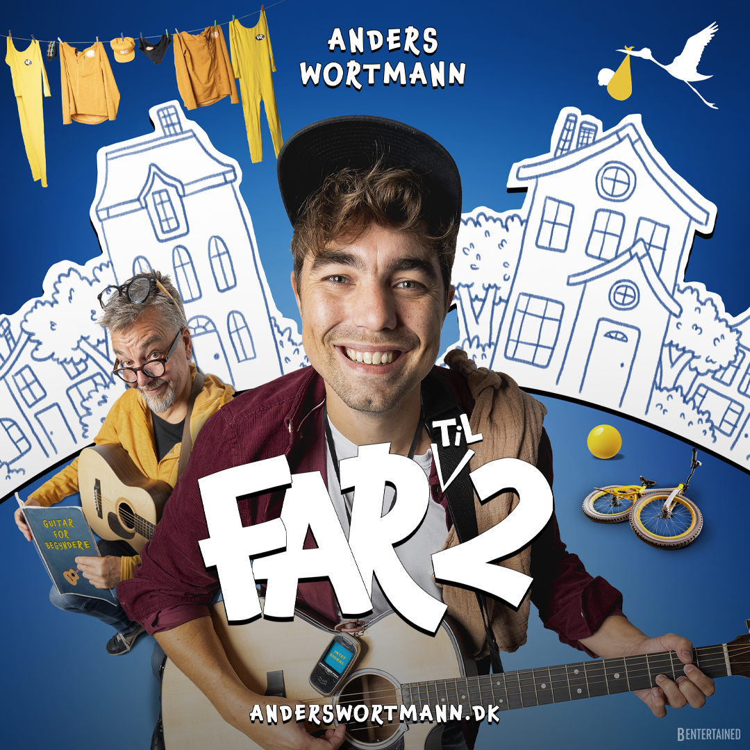 Anders Wortmann – Far til 2 i Viften: Hylende Sjov Comedy om Forældreskab | Viften
